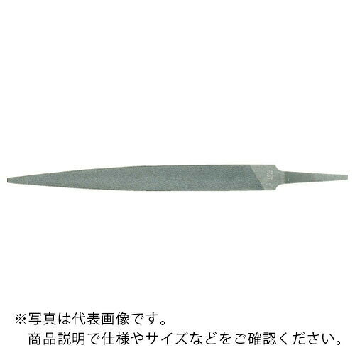 特長：エッジは先端に向かって細くなっており、面は平行です。面は複目、エッジは単目です。細い溝、特に鍵の溝切りに最適です。仕様：仕上がりタイプ：荒目形状：極薄平全長(mm)：270刃長(mm)：200刃幅(mm)：19刃厚(mm)：2.5材質...
