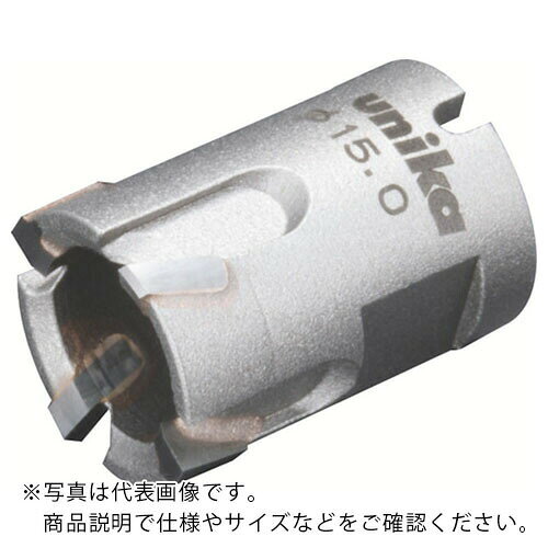 特長：Cチャンネル鋼に対し、高精度スピード穿孔が可能です。独自の3枚組刃により、スピーディーで安定した穿孔寿命を実現しました。スパナで簡単に着脱が可能です。用途：被削材:チャンネル鋼（6mmまで）、アングル鋼。仕様：刃径(mm)：15.0最...