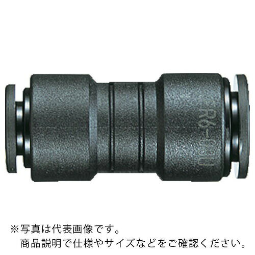 仕様：流体温度(℃)：-5〜60(空気)、5〜40(水)使用流体：空気、水適合チューブ外径D1(mm)：12適合チューブ外径D2(mm)：16使用圧力：1MPa(空気)、0.3MPa(水)材質／仕上：本体:難燃性ポリブチレンテレフタレート（...