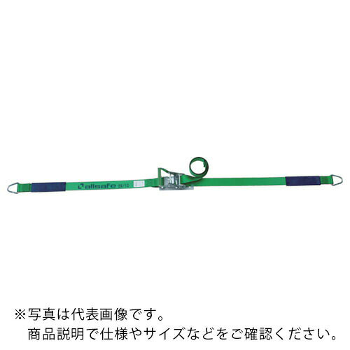 特長：ラチェット式により簡単な操作で確実な荷締め作業ができるベルトです。用途：荷崩れ防止。仕様：最大使用荷重(t)：0.27ベルト長さ(m)巻取側：7ベルト長さ(m)固定側：1ベルト寸法(mm)幅×厚さ：25×2.0色：ブルーコーナープロテ...