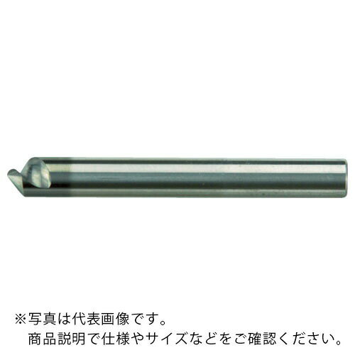 特長：トグロン［［R上］］シャープシリーズの面取り専用モデルバリ、ビビリが少なく、面粗度がきれいです。用途：被削材:アルミ合金、銅、プラスチック。面取りミーリングや穴面取りに。仕様：シャンク径(mm)：12全長(mm)：75最小面取径(mm...