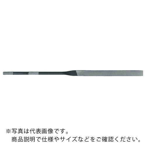 特長：切削性と耐久性に優れる精密ヤスリです。1cmあたりの目の数が厳密に決まっており、ムラの無い切削が可能です。用途：様々な金属加工に。仕様：仕上がりタイプ：中目全長(mm)：180形状：平柄部φ(mm)：3.5　●代表画像について 商品に...