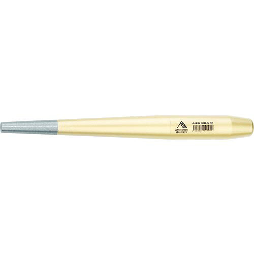 特長：高品質の鋼材を使用したヨセポンチです。抜群の耐久性と高い作業性を発揮します。用途：鉄板の穴の仮止めなど。仕様：全長(mm)：200先端径(mm)：9最大径(mm)：20L1(mm)：130幅（mm）：20材質／仕上：特殊工具鋼　●代表...