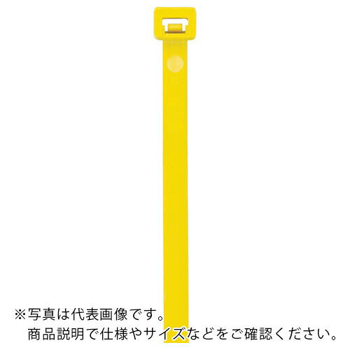 特長：主に屋内での結束に適したカラータイプの高品質ケーブルタイです。電線の被覆色に合わせた色を使用することで束線を目立たなくきれいに束ねることができます。ケーブルの種類によって色分けして結束するとひと目で識別できて便利です。用途：電線ケーブ...