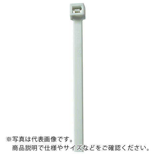特長：主に屋内での結束に適したカラータイプの高品質ケーブルタイです。電線の被覆色に合わせた色を使用することで束線を目立たなくきれいに束ねることができます。ケーブルの種類によって色分けして結束するとひと目で識別できて便利です。用途：電線ケーブ...