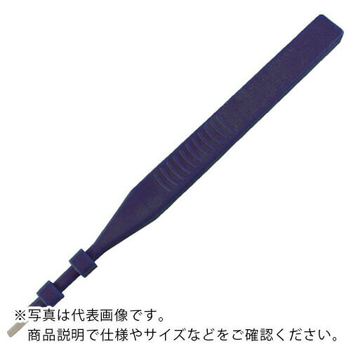 特長：砥石専用ツールホルダーです。ツールホルダーを使用することで、砥石にかかるストレスを軽減し最後まで使用できます。仕様：適合砥石幅(mm)：3φ全長(mm)：130　●代表画像について 商品によっては、代表画像を使用している場合がございま...