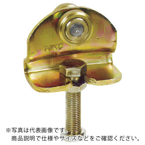 特長：大きいベアリングが使用されていることで、より小さな力で、吊り車のスムーズかつ安定した走行を確保してます。吊り車が前後・左右両方向に揺動可能な為、滑車部分に余計な負荷がかかりずらく、吊り車の長寿命化に貢献しています。用途：ドアハンガー用...