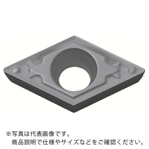 特長：3つの特殊強化技術により、優れた耐欠損性と耐摩耗性を両立しています。鋼加工用推奨サーメットで安定した加工を実現します。用途：旋削加工用。鋼加工用。仕様：チップ形状：ひし形55°厚さ(mm)：3.97高さ(mm)：9.5奥行(mm)：1...