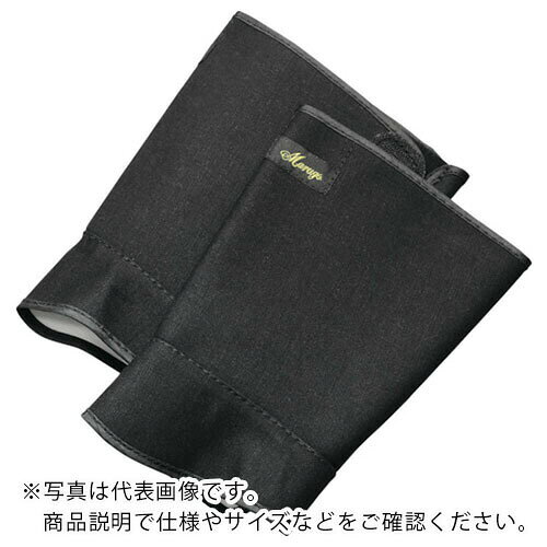 特長：土木・建築・農林業用の足首の保護用具です。マジックタイプで着脱が簡単です。用途：土木・建築・農業・林業。仕様：色：黒サイズ：LL全長(cm)：21材質／仕上：綿　●代表画像について 商品によっては、代表画像を使用している場合がございま...
