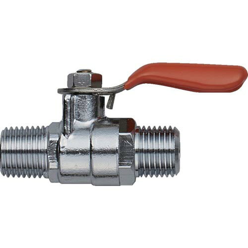 特長：ハンドルはステンレス製採用です。ハンドルは180°回りますので設置場所に制約がありません。全開時、流量、流速、圧力の変化がほとんど無く使用できます。仕様：高さ(mm)：29使用流体：空気、水、油接続口径D1：R1/4接続口径D2：G1...