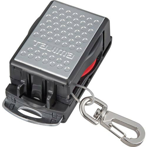 特長：自動巻き取り式だから腰まわりがすっきりです。工具を仮置きできる簡易工具ホルダー機構です。万一、工具を落下させても本体に内蔵されたバネが衝撃を吸収し工具の跳ね返りを防止します。金属ワイヤー使用、火や熱に強く、耐摩擦・耐切断に優れます。ベ...