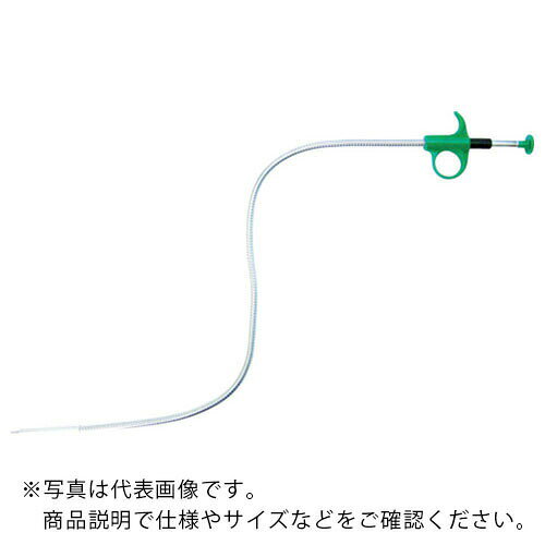 特長：プッシュボタンを押すと、先端から3本の爪が出てきます。自動車のエンジンルームやせまい所、すき間の落下物のピックアップ作業に便利です。仕様：全長(mm)：1100軸長(mm)：1000爪(本)：3軸径：Φ9.0mm材質／仕上：軸：スチー...