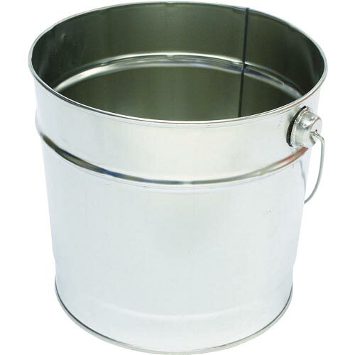 特長：少量使う塗装作業に最適なサイズ(1.5L)です。用途：塗料の小分け用容器。仕様：容量(L)：1.5外径(mm)：136色：シルバー外径寸法(mm)径×高さ：136×135取っ手付材質／仕上：ブリキ注意：簡易防錆処理なのでさびに対して強...