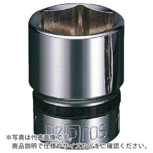 特長：接触面をより大きくすることで薄肉部への応力の集中を低減するNパワーフィット形状を採用、ボルト・ナットにやさしく、なめりを防ぎます。用途：ボルト・ナットの脱着。仕様：差込角(mm)：9.5対辺寸法(インチ)：11/32全長(mm)：22...