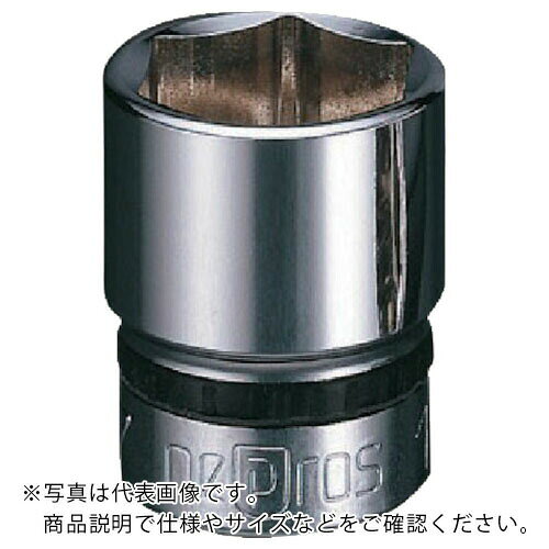 特長：接触面をより大きくすることで薄肉部への応力の集中を低減するNパワーフィット形状を採用、ボルト・ナットにやさしく、なめりを防ぎます。用途：ボルト・ナットの脱着。仕様：差込角(mm)：9.5対辺寸法(インチ)：15/16全長(mm)：29...