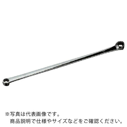 特長：奥深い所もダイレクトに掛かるロングタイプです。口径部は面取りの少ないNパワーフィット形状です。片面の突出形状によりベルトのプーリーなどオフセットされたボルトに便利です。用途：ネプロス・汎用工具仕様：対辺寸法(mm)：10×12全長(m...