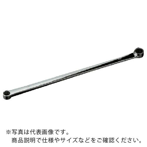 特長：奥深い所もダイレクトに掛かるロングタイプです。口径部は面取りの少ないNパワーフィット形状です。片面の突出形状によりベルトのプーリーなどオフセットされたボルトに便利です。用途：ネプロス・汎用工具仕様：対辺寸法(mm)：14×17全長(m...