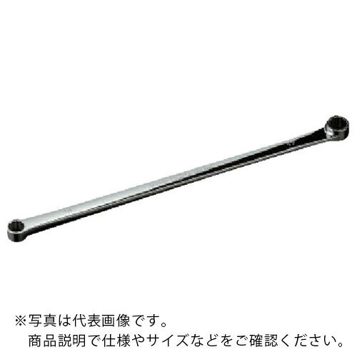 特長：奥深い所もダイレクトに掛かるロングタイプです。口径部は面取りの少ないNパワーフィット形状です。片面の突出形状によりベルトのプーリーなどオフセットされたボルトに便利です。用途：ネプロス・汎用工具仕様：対辺寸法(mm)：16×18全長(m...
