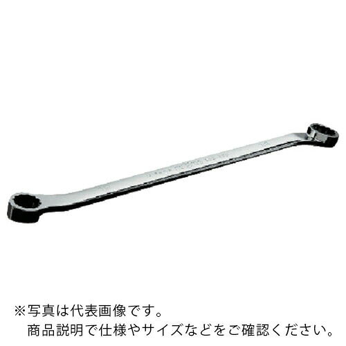 特長：立ち上がり角をスタンダードタイプ（45°）とストレートタイプ（0°）の中間の、ストレート（0°）×15°に設定しました。レンチ外径が片面突出形状となっているので、ボルト・ナットの周りに座グリがある場合でも使用できます。口径部の外周をス...