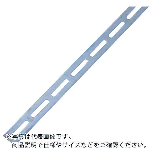 特長：便利な穴あきフラットバーです。高精度プレスにより正確な穴あけ加工をしています。用途：電気工事、配管工事、各種架台、棚など用途は無限仕様：幅(mm)：25長さ(mm)：1800厚さ(mm)：2穴幅(mm)：7材質／仕上：ステンレス(SU...