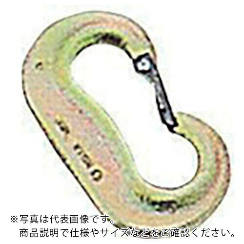 特長：ふところが二つあるので広く応用できます。用途：ワイヤーやベルトスリング等の接続。仕様：基本使用荷重(t)：2.0寸法(mm)A：135寸法(mm)B：74寸法(mm)C：18HHH　Cカン　2t材質／仕上：炭素鋼　●代表画像について ...