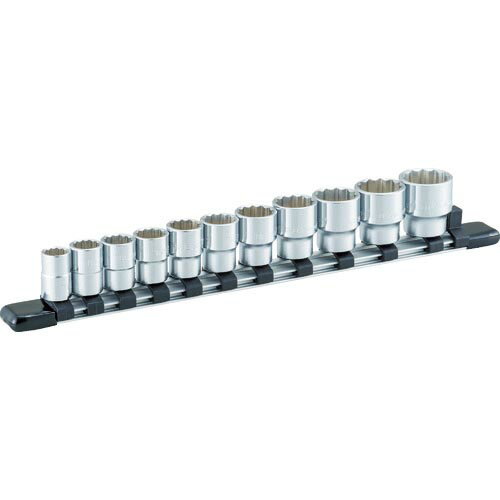 特長：ソケットの取り外しが容易なアルミタイプのソケットホルダで作業効率がアップします。ねじ穴で壁掛け、デスク固定が可能です。ラチェットハンドルに差し込んで使用することにより六角穴付ボルトの締め付けがすばやく行えます。産業機械・自動車などの整...