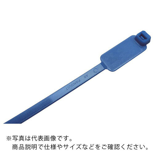 特長：ワイヤーやケーブルなどの識別と結束を同時にできます。必要な情報は書き込みスペースにマーカーペンや刻印機ラベルなどで表示できます。印字したラベルを貼り付けることもできます。用途：ケーブルの結束と識別に。仕様：色：ブルー幅(mm)：4.7...