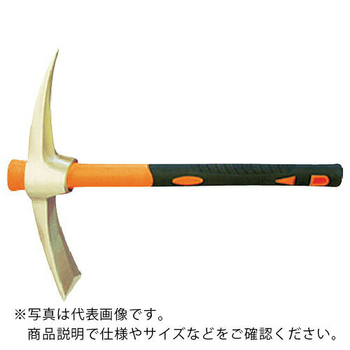 特長：火花が散らない、非磁性、耐腐食性のある工具です。国際規格DINとISOに準じて製造されています。BAM（ドイツ連邦材料試験所）から認定されています。仕様：頭部幅(mm)：385全長(mm)：910UNE16589準拠品材質／仕上：ヘッ...