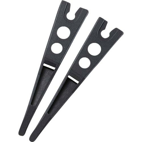 特長：P-640〜650シリーズ(P-641S-1〜645S-1)用チップESD対策仕様商品です。用途：静電気の帯電にデリケートな電子部品、プラスチックの取り扱い。仕様：全長(mm)：47先端形状：先丸型先端幅(mm)：R2.42個1組(ね...