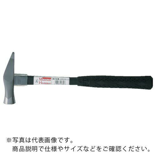 特長：軽量で使い易く、木柄の3倍の強度で耐久にも優れています。グリップ左右に寸(S)センチ(m)の目盛りが刻んであり便利です。グラスファイバー柄を保護するプロテクトリング付です。先端部分でカシメ、釘〆ができます。用途：建築　建設　土木　DI...