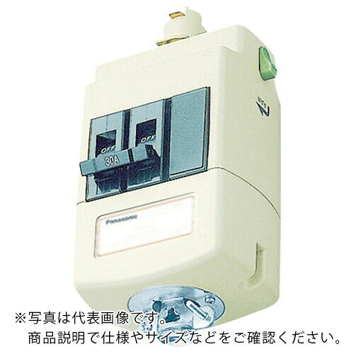 特長：上段3P回路用の2P型ターミナルプラグです。ブレーカ内蔵（N-BAK-50K型）です。形態により、［［R1］］型・［［R2］］型・［［R3］］型の3タイプがあります。仕様：定格：2P30A200V・E付タイプ：［［R3］］型色：クリー...