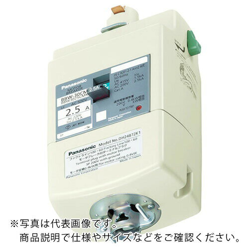 特長：上段3P回路用のターミナルプラグです。モータブレーカ内蔵（BBW -30CM型）です。仕様：定格：3P200V・E付幅(mm)：68長さ(mm)：100厚さ(mm)：208モーター定格：1.0kW用色：クリームグレイファクトライン10...