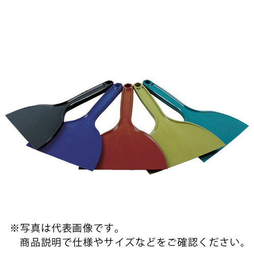 特長：金属検知機で反応可能な素材を使用しており異物混入リスクを軽減します。物がこびりつきにくい素材を使用しています。用途：パンや菓子の生地を扱う際に。仕様：すくい部幅(mm)：130全長(mm)：220色：赤色系耐熱温度(℃)：60食品衛生...
