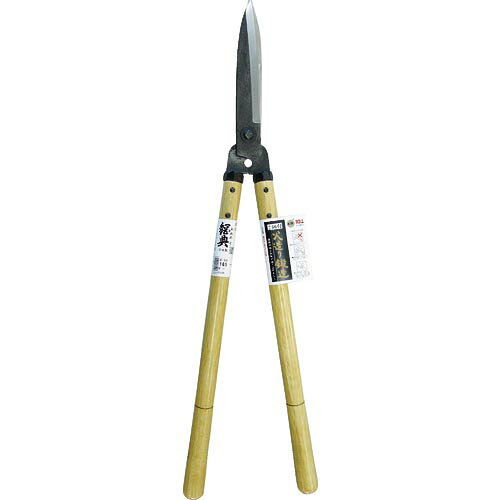 特長：火造り鍛造による鍛えられた刃物です。鋼を貼り合せてあり、刃研ぎが楽にできます。切れ味を追求するセミ・プロ用です。用途：一般刈込に。仕様：切断能力(mm)：8刃長(mm)：165全長(mm)：665有効内寸(mm)幅×奥行×高さ：466...