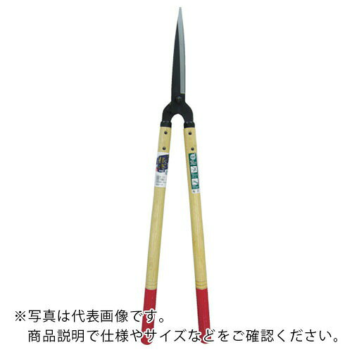 特長：刃物鋼を熟知した職人が焼入れし仕上げた刃物です。ダブル焼入れ処理され、刃物の腰が強く長切れします。510mm柄と少し長くバランスが良いです。切れ味を追求するセミ・プロ用です。用途：一般刈込に。仕様：切断能力(mm)：12刃長(mm)：...
