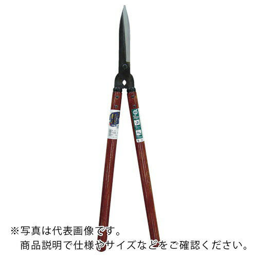 特長：刃物鋼を熟知した職人が焼入れし仕上げた刃物です。ダブル焼入れ処理され、刃物の腰が強く長切れします。用途：一般刈込に。仕様：切断能力(mm)：12刃長(mm)：150全長(mm)：540刃(mm)：150柄(mm)：300材質／仕上：刃...