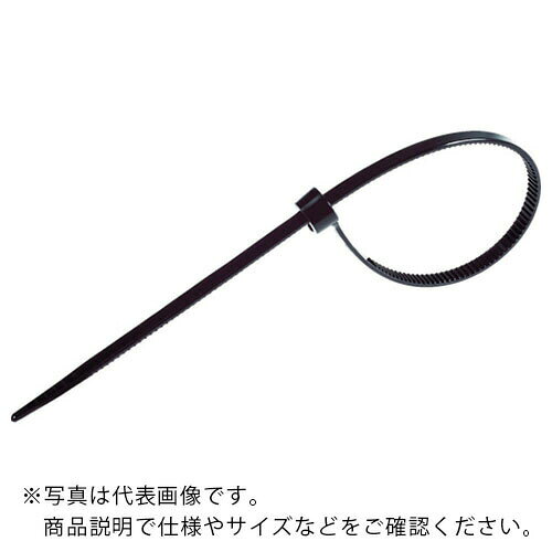 特長：特殊なバンドの配置により、細くても強い引張強度を発揮してくれます。同サイズの「セルフィット」より約30％強い引張強度があります。素材を減らすことで、軽くて、環境にも優しいケーブルタイです。用途：電線ケーブルの固定や結束に。ケーブルタイ...