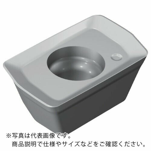 特長：高能率肩削り（ショルダー）カッター用チップです。信頼性の高いカッター性能によりトラブルのないフライス加工を実現します。刃先が正確なネジレ設計になっているため、精密研磨のソリッド工具に限りなく近い寸法精度が得られます。用途：正面フライス...