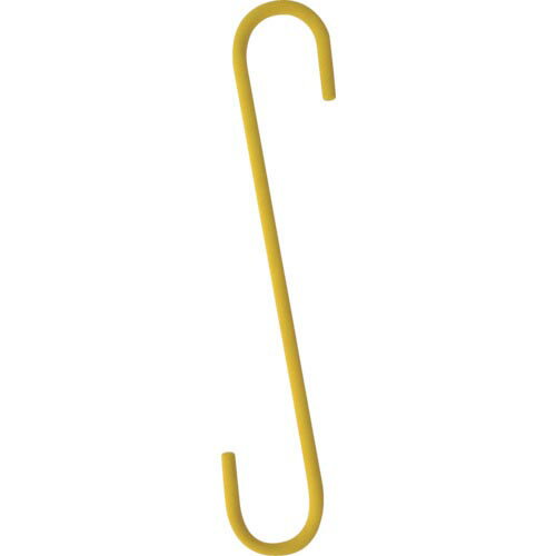 特長：クッション性に優れたゴムで被膜しているので対象物を傷つけにくく、すべり止め効果も得られます。用途：道具の収納に。仕様：使用荷重(kN)：0.06色：イエローD(mm)：8L1(mm)：306S1(mm)：36S2(mm)：36耐荷重：...