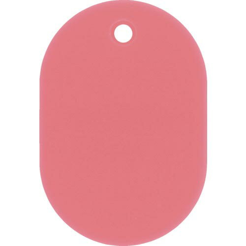 特長：キーホルダーや番号札に最適です。色を組み合わせてご使用ください。用途：分類・整理等における表示用名札として。仕様：色：ピンク縦(mm)：60横(mm)：40厚さ(mm)：2.5穴径(mm)：4取付方法：ボールチェーン等(別売)穴1ヵ所...
