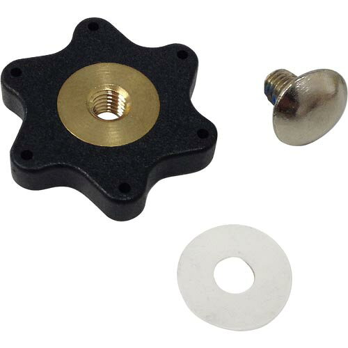 特長：FG-P200C用固定つまみセットです。用途：丸鋸用フリーガイドミニ部品。仕様：全長(mm)：29幅(mm)：29厚さ(mm)：6品名：200用固定つまみセット適合機種：FG-P200Cクリック機構：45度・90度・135度対応つまみ...