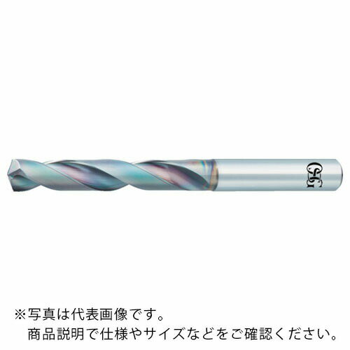 特長：小型機械、高性能マシニングセンターから自動盤、旋盤まで様々な加工機に対応する次世代汎用超硬ドリルです。新ウェーブ刃形と低心厚設計により、低スラスト・安定トルクを実現しました。「EgiAsコーティング」を採用することにより耐摩耗層で摩耗...