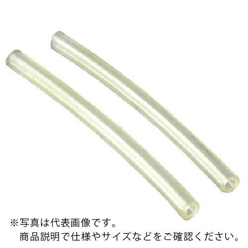 特長：ハンダ吸取器(SS-02)用のシリコンチューブです。カットしてノズルとしてご使用ください。用途：基板のハンダ除去に。仕様：長さ(mm)：50先端径(mm)：φ2.2入数(本)：2材質／仕上：耐熱性シリコン