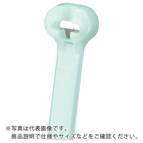 特長：ロック部の爪に経年変化の少ない316ステンレスを使用しています。ステンレスのロック爪は長時間の使用や環境の変化にも強い特性があります。用途：ケーブルなどの結束に。仕様：色：ナチュラル幅(mm)：2.4長さ(mm)：160厚さ(mm)：...