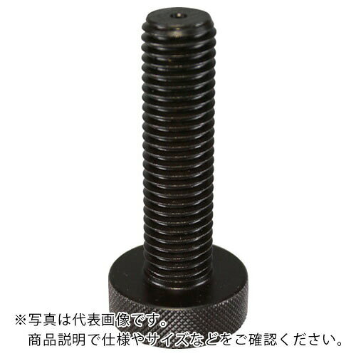 特長：広範囲の締結に使用できます。用途：締結作業に。部品に。仕様：長さ(mm)：65高さ(mm)：9ねじ寸法：M14×2.0ねじ長さ(mm)：56外径(mm)：30全長(mm)：65ネジピッチ：2.0クランプ用治具材質／仕上：スチール（S4...