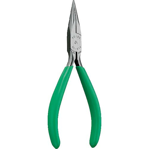 特長：狭い箇所や細かな作業に適しています。把持部がフラット（溝なし）なため、対象を傷つけずに加工できます。ばねは破損や脱離が発生しにくい片側固定構造です。神戸製鋼所製オリジナル高級鋼材「マルトロイ［［R1］］」を使用しています。仕様：全長(...