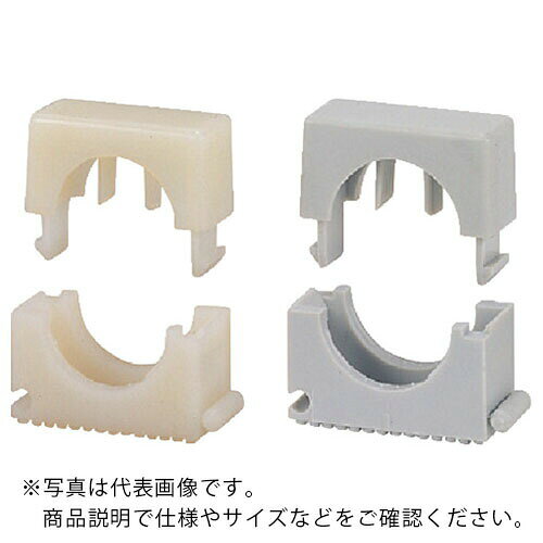 特長：必要部品数が少なく連結が可能なため、簡単迅速な施工で作業時間短縮化が図れます。（アンカー別売:品番58179、58178）安心・安全（ハロゲンフリー、シリコンフリー）なナイロンを採用しています。用途：断熱材付樹脂製管材（断熱パイプ）、...