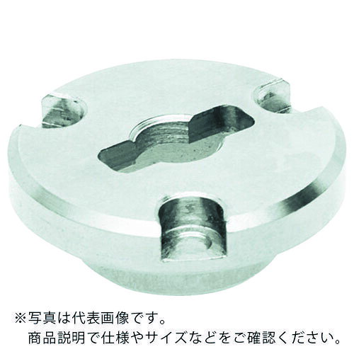 用途：サムターンクランパー用カムケース。仕様：適合ベース厚さ(mm)：10超え寸法(mm)D：25寸法(mm)D1：14寸法(mm)Dp：21寸法(mm)H：9寸法(mm)H1：4.5寸法(mm)M1：M2寸法(mm)d：5埋込用材質／仕上...