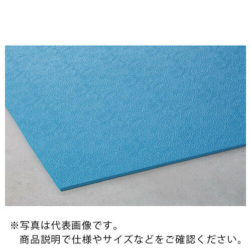 特長：クッション性、安全性、保温性に優れた3タイプの厚みが揃ったシートです。用途：工場のラインや立ち作業の足元に。仕様：色：青サイズ長辺(m)：20サイズ短辺(mm)：1000厚さ(mm)：5材質／仕上：ポリ塩化ビニール(PVC)　●代表画...