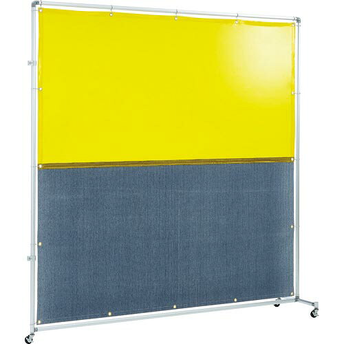 特長：火花受けも遮光も兼ね備えたシートです。アルミニウムフレームなのでスチールに比べ40％軽く、廃棄時、リサイクルが可能です。ノンアスベスト、ノンセラミックの安全な製品です。アルミニウムフレームだからスチールより40%軽いです。アスベストや...